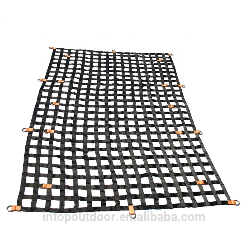 Intop Durable Polyeste Black Safety Web Customized Cargo Net for Sale ...